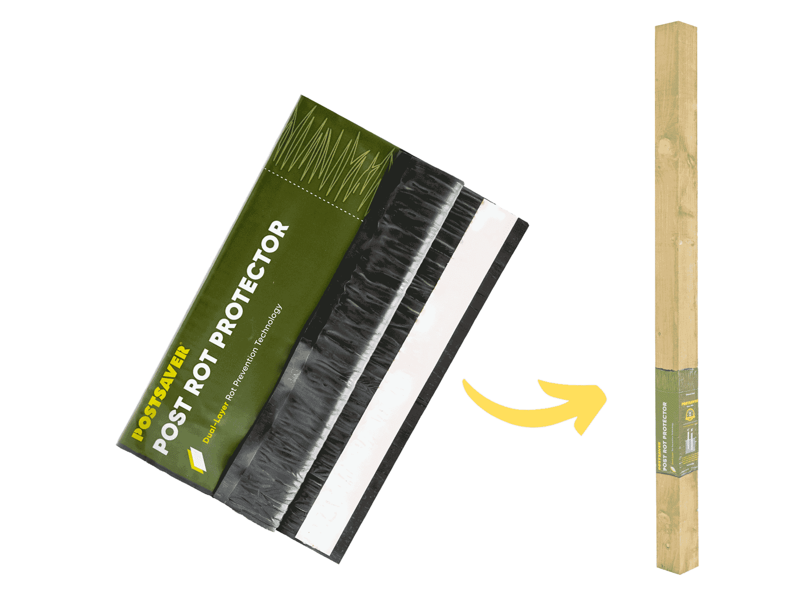 Buy Pro-Wrap Rot Protection From Postsaver Direct | Postsaver Shop